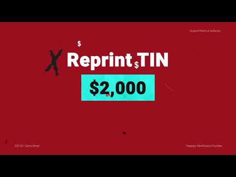 Taxpayer Identification Number (Individuals)