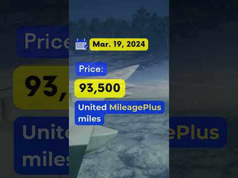Flight | From San Francisco (SFO) to Nadi, Fiji (NAN) | Mar 19, `24 | Business | 93.5k United miles