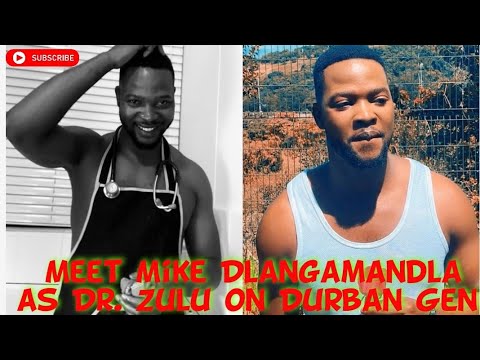 Durban Gen | Meet Mike Ndlangamandla as Dr. Zulu