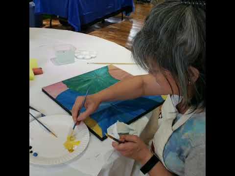 Lotus Leaf Painting Workshop @Center for the Arts
