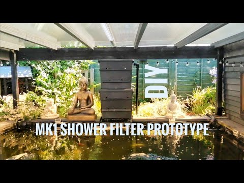 diy bakki shower mk 1 prototype koi pond #koipond #koi