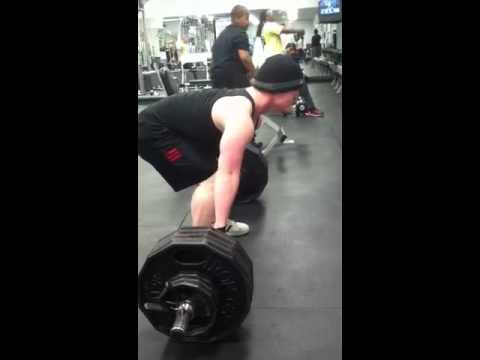 465 lbs at 5' 7" 195lbs