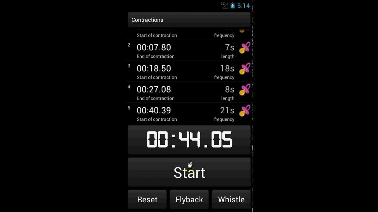 Stopwatch All in 1 - Tutorial (Contractions Counter)