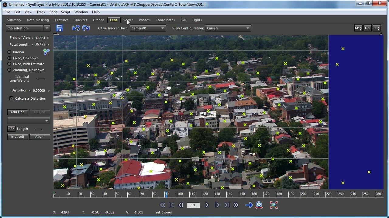 Using Solver Controls in SynthEyes for Accurate 3D Solving | Boris FX