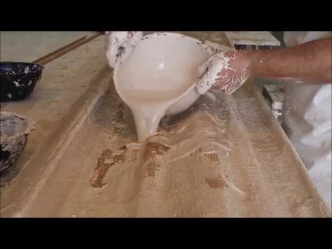 Casting a fibrous plaster cornice for 5 star Hotel Russell