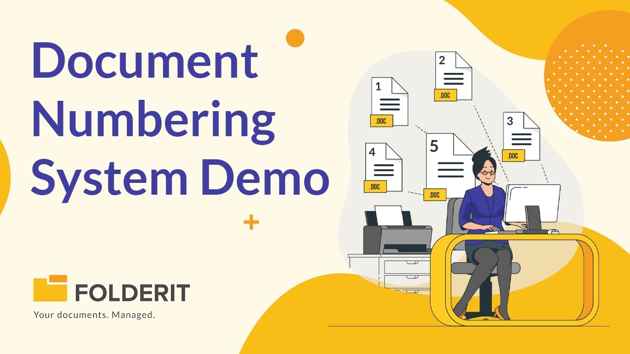 Document Numbering System Schemes (Tutorial) -- Folderit DMS