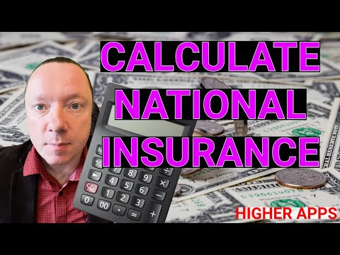How to calculate National Insurance | Higher Applications Of Maths