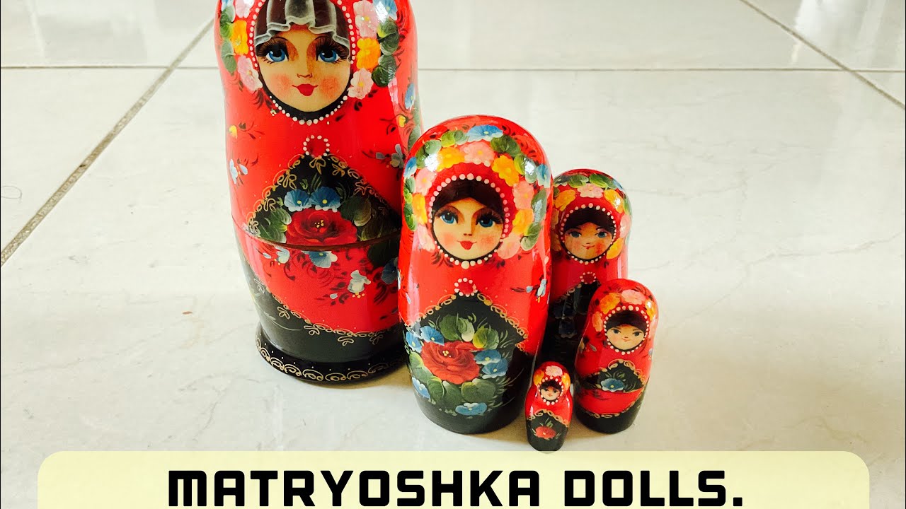 Matryoshka dolls.