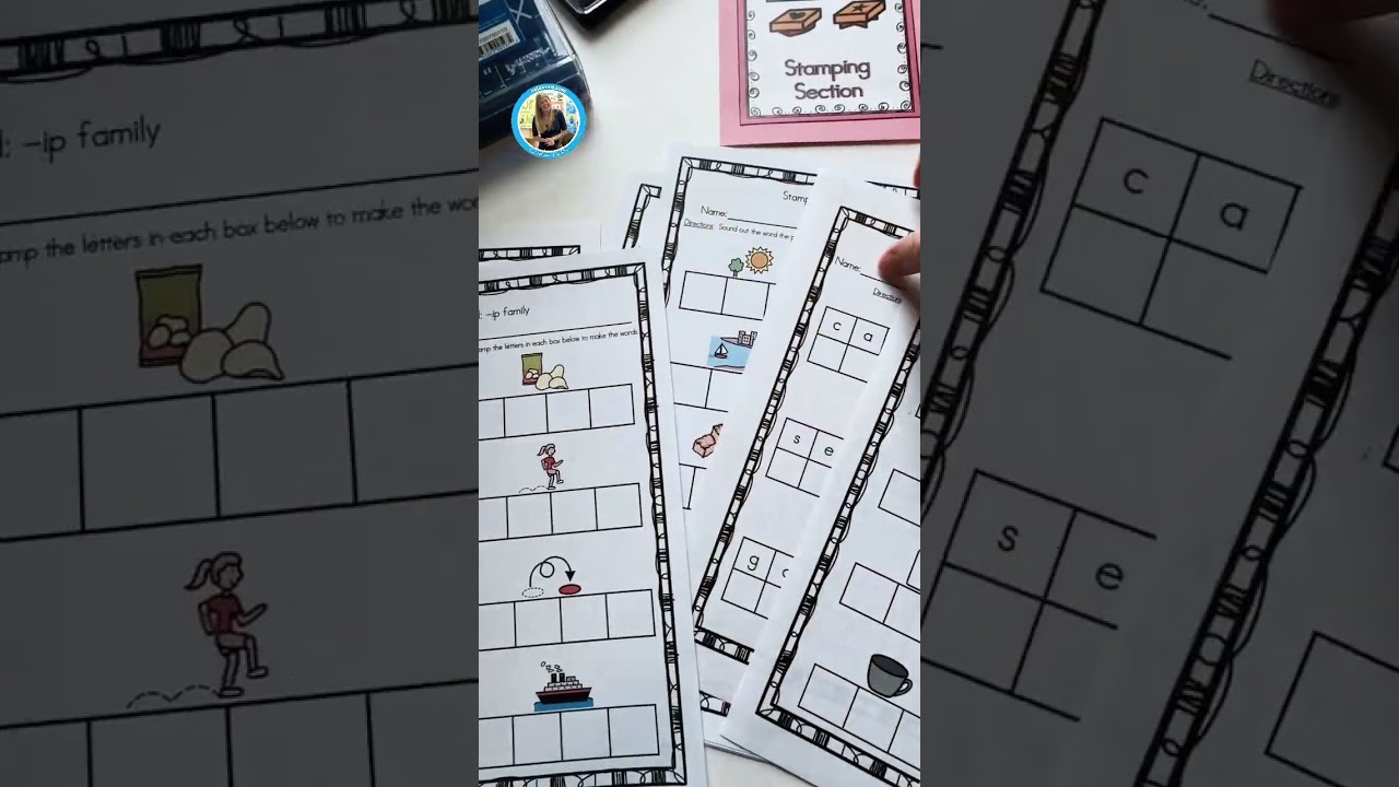 Integrating an Alphabet Stamping Learning Center into Kindergarten with Ease