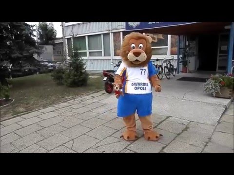 Elabika mascot costumes Lion team mascots Guard Opole famous mascots