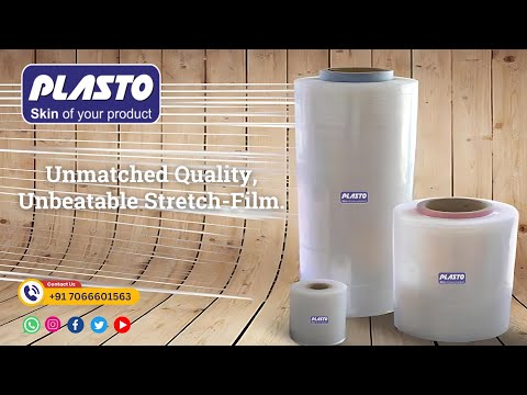 Perfect Wraps, Withy Plasto's Stretch Film! @Vaibhavplasto