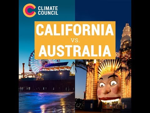 Climate action: California vs Australia