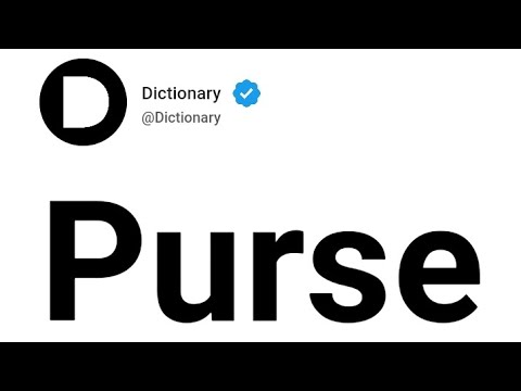 Purse Meaning In English