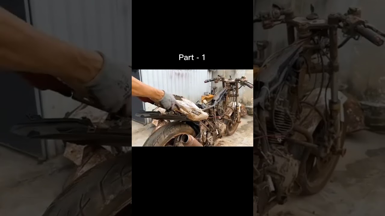 Rebuilding an old Kawasaki engine #motor #motorsport #kawasaki #fix #fyp #totalgaming #discover