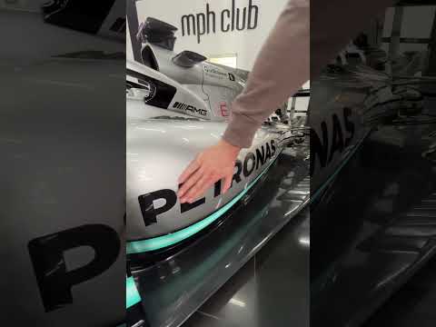Inside Lewis Hamilton’s F1 Car 😱 #ASMR #f1 #lewishamilton @mphclub