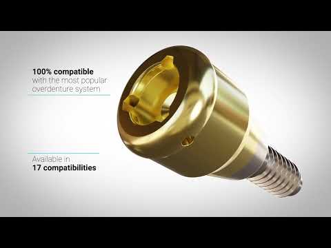 Compatible with Locator® ➡️ DESSLoc® The Optimal Overdenture system!