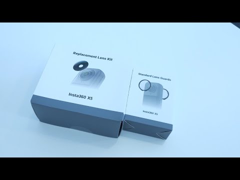 Insta360 X5 Lens kit & Lens Guard Unboxing