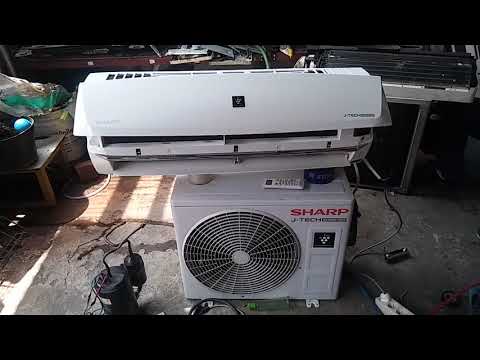 INSTALASI PIPA & KABEL AC INVERTER SHARP 1PK