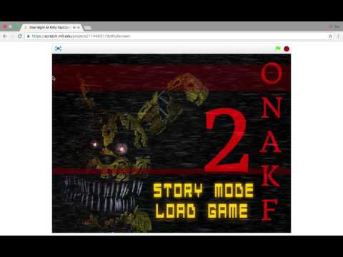 Reviewing fnaf fan games on Scratch