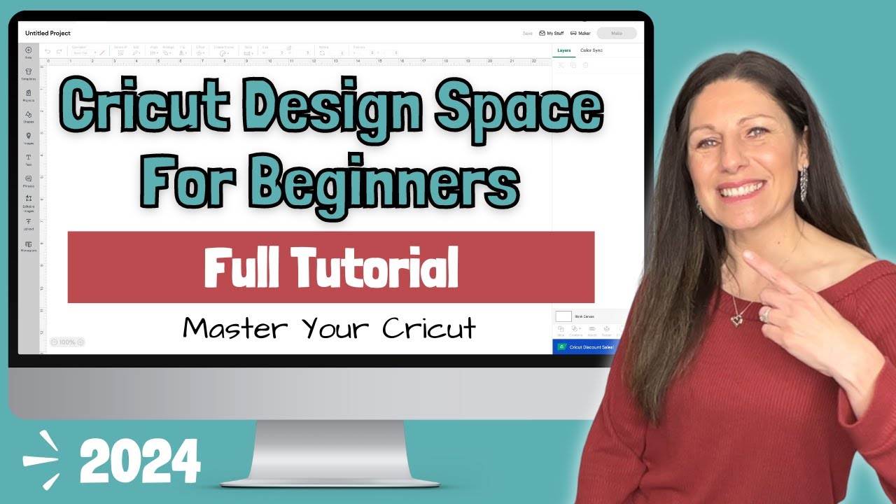 Master Cricut Design Space in 2024 | Beginner Cricut Tutorial