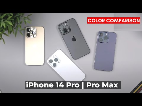 iPhone 14 Pro | 14 Pro Max All Colors: Deep Purple, Space Black, Silver & Gold!