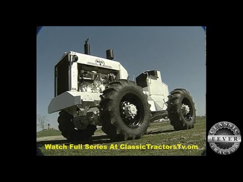 Only 8 Built! 1950s Big 4 - 150 Horsepower Four Wheel Drive Tractor - CTF Original Series