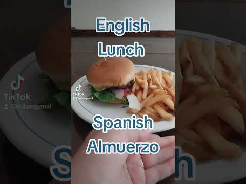 Spanish words meals of the day. Music by Lofi: Echos of my mind