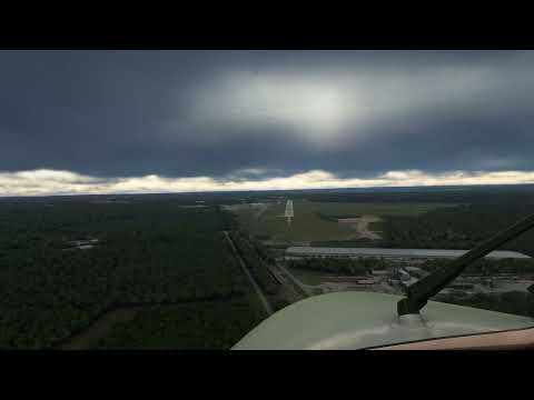Landing in Augusta Georgia | KAGS (AGS) | Augusta Regional Airport (Bush Field) #landingvideo #fs20
