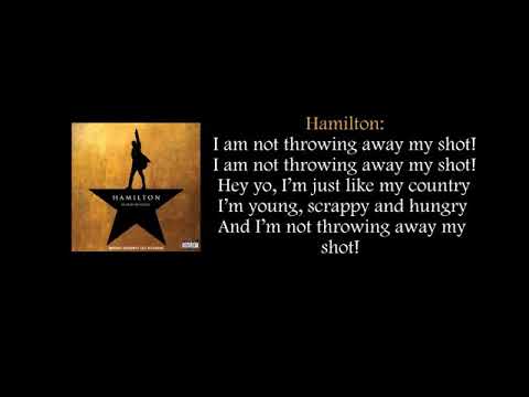 My shot "lyrics"