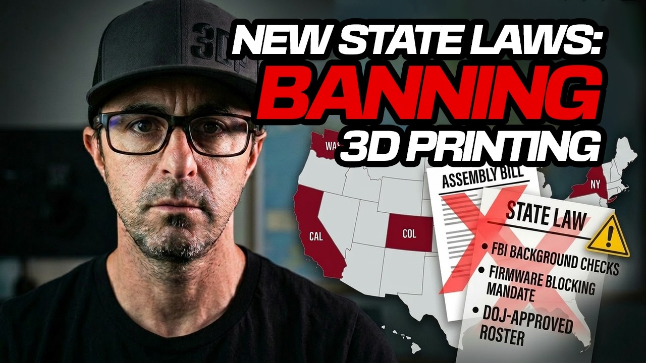 Your Favorite 3D Printer Is About to Become Illegal