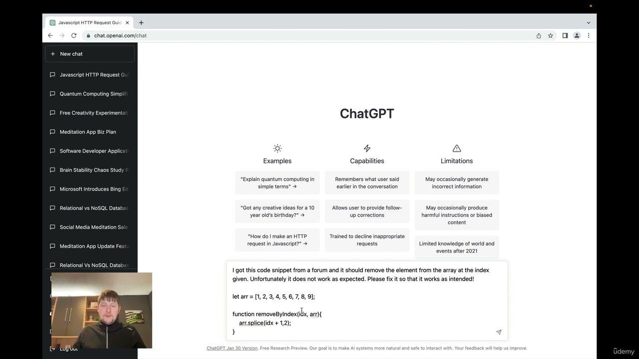 Fixing Broken Code with ChatGPT