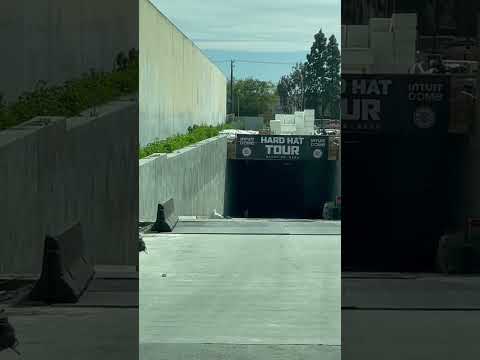 NBA entrance to new Intuit Dome #intuitdome #clippersnews #clippersnation