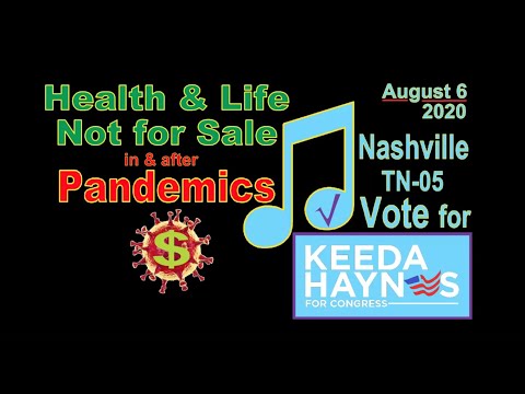 Health & Life NOT FOR SALE-- VOTE for Keeda Haynes in #TN05
