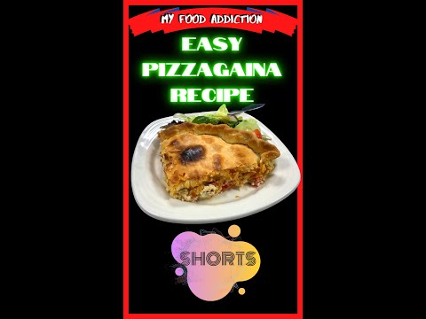 Easy Pizzagaina Recipe ASMR #Shorts