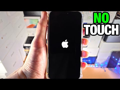 ANY iPhone How To Restart WITHOUT Touching Screen