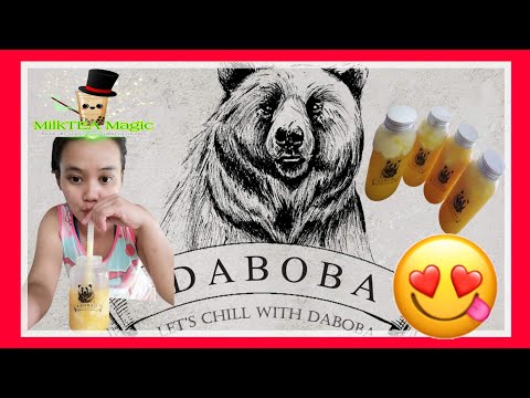 #DaBoBA Bubbletea 😘😋mango frappe yogurt yum yum