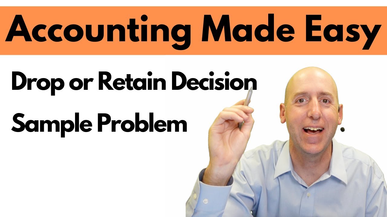 MA51 - Drop or Retain a Segment - Sample Problem