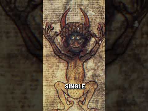 Codex Gigas Explained: The Devil's Bible in 60 Seconds #history #mystery #shorts
