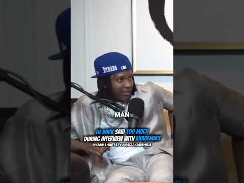 Lil Durk Says Too Much During Interview with Akademiks #lildurk #djakademiks #shorts