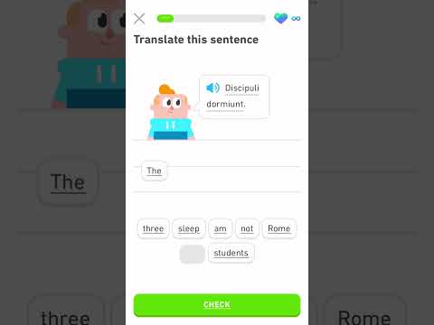 Let’s learn Latin with Duolingo #beginner #duolingo #learn #latin #ancientrome
