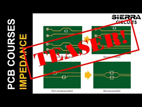 Impedance Control in PCB Design | Webinar Teaser | Sierra Circuits
