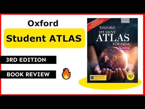 Oxford student ATLAS for India ( 3rd edition ) || Hindi Book review  || #bookreviews #atlas