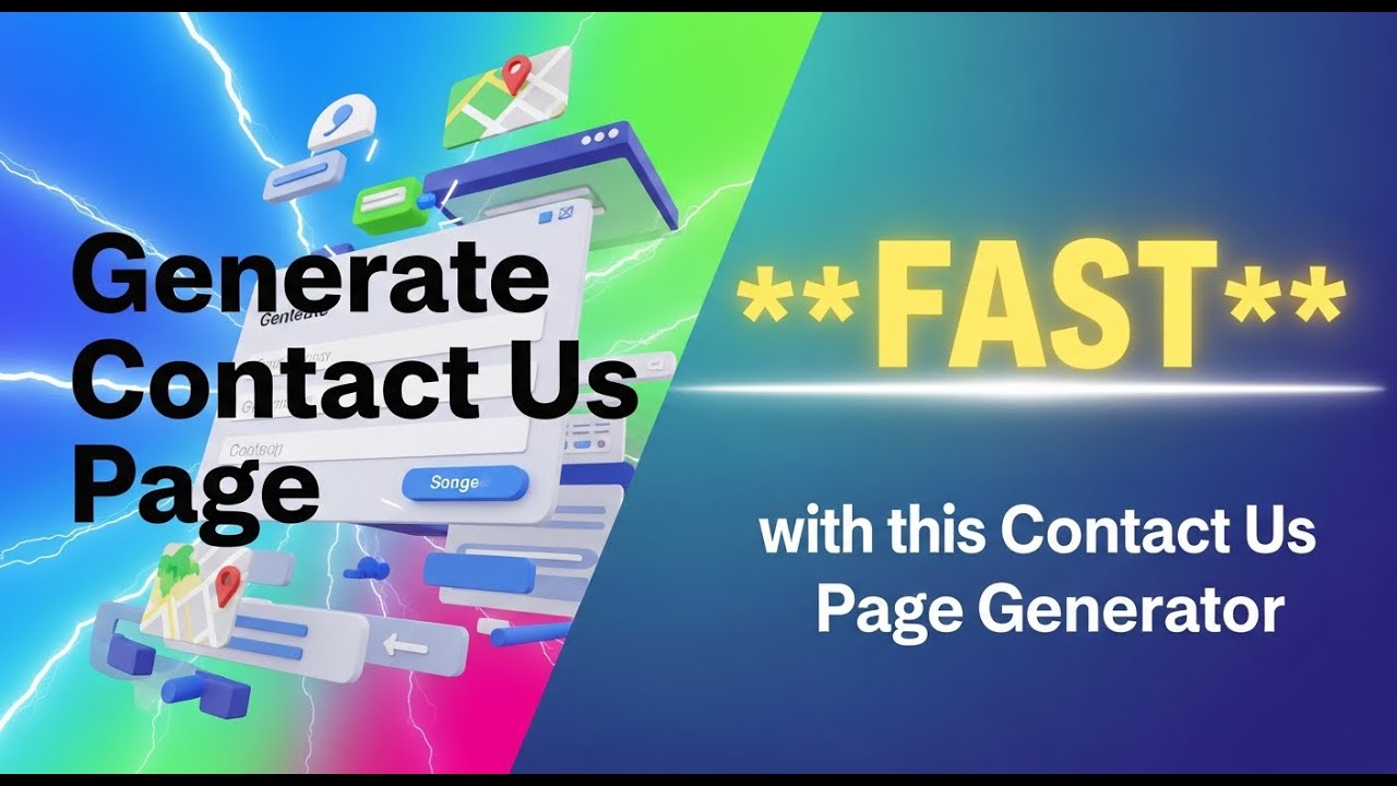 How to Generate a Contact Us Page in 30 Seconds. Free & Fast