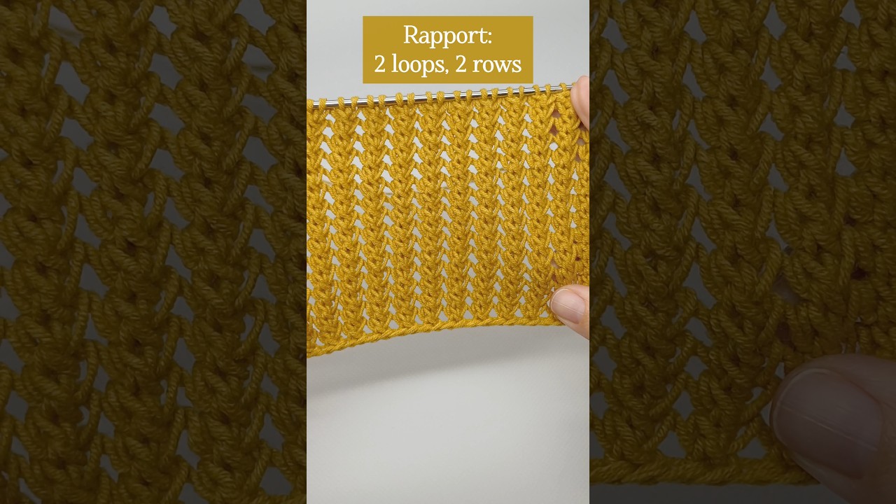 BEAUTIFUL Openwork Pattern #simplepattern #openworkpattern #beautifulpatterns #knitting