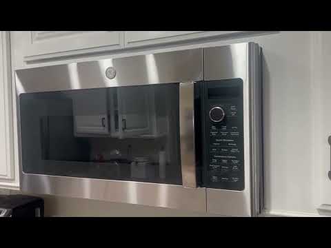 GE PVM9179SRSS Profile 1 7 Cu Ft Convection Over the Range Microwave Oven Review