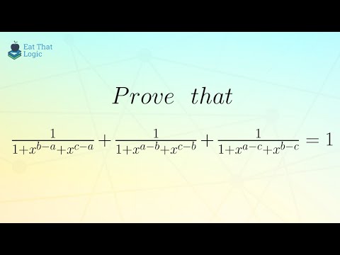 Simple and Elegant Proof!