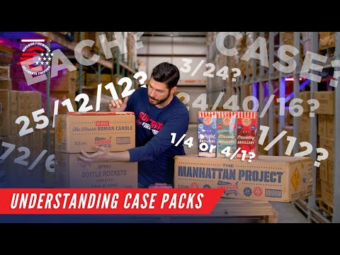 Understanding Wholesale Fireworks Case Packs | Superior Fireworks