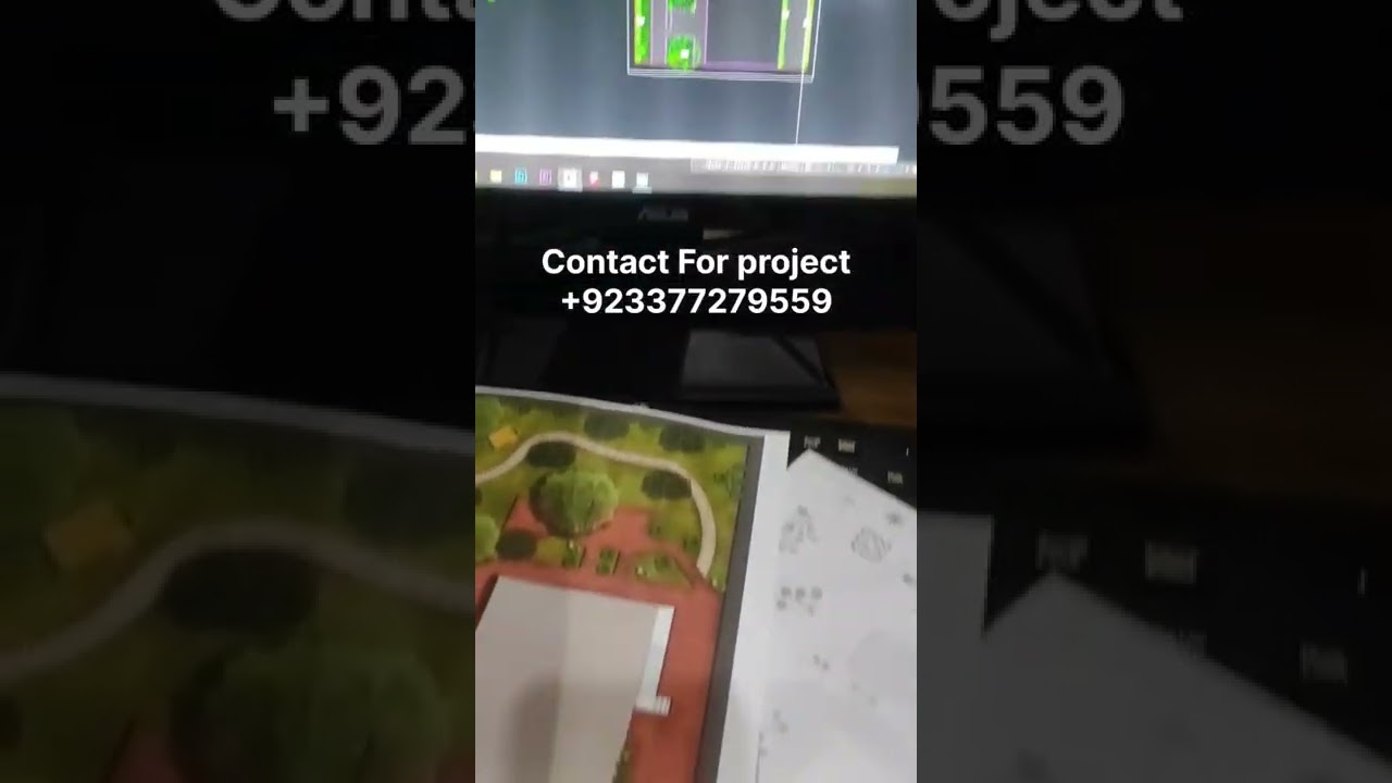 New landscape project / Autocad /Photoshop