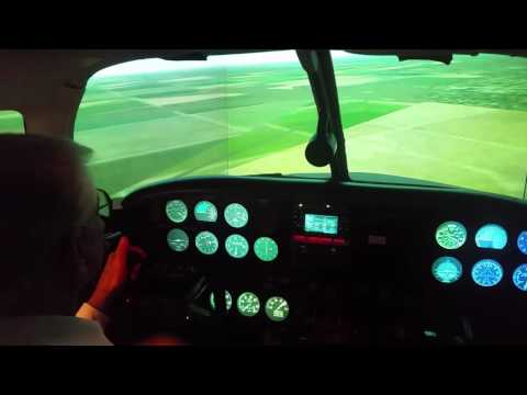 Dead stick! Seneca flight simulator training RTC Tampa