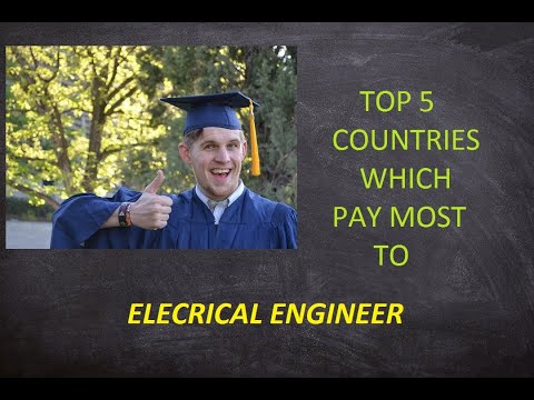 Top 5 countries which pay most to electrical engineer // Mindblowing engineering